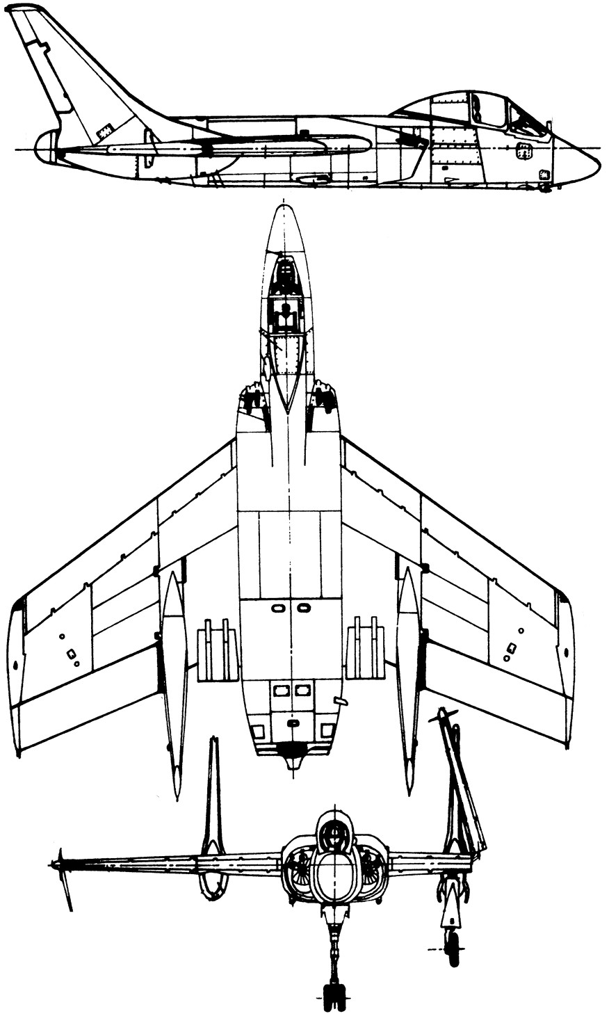 F7U "Cutlass", Истребитель фирмы Chance Vought | Энциклопедия военной ...