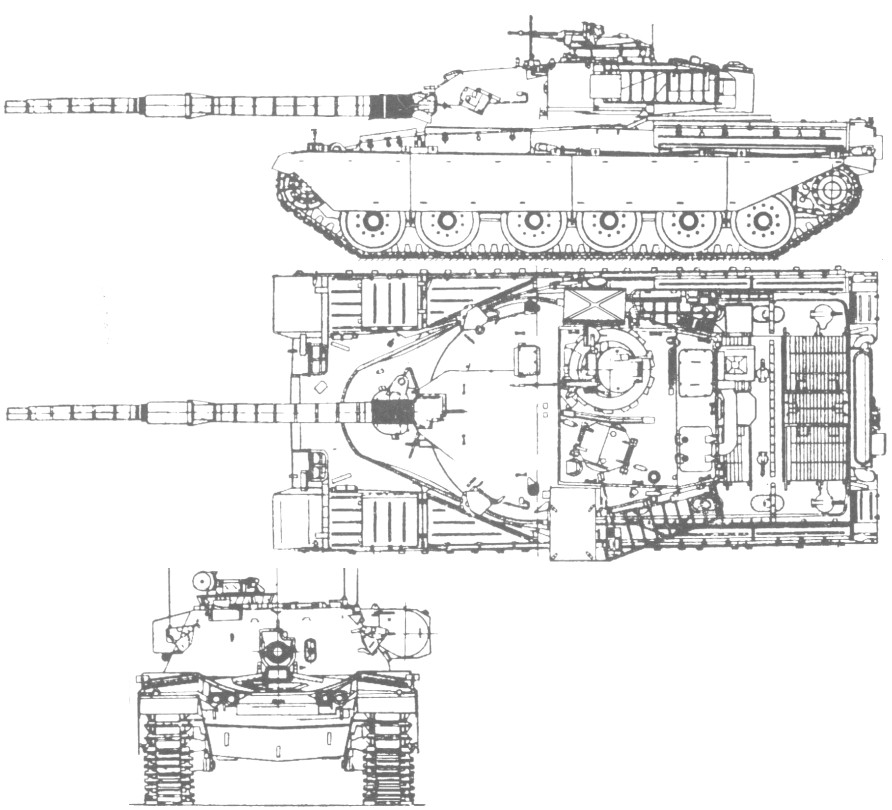 Основной танк FV4201 "Chieftain" | Энциклопедия военной техники