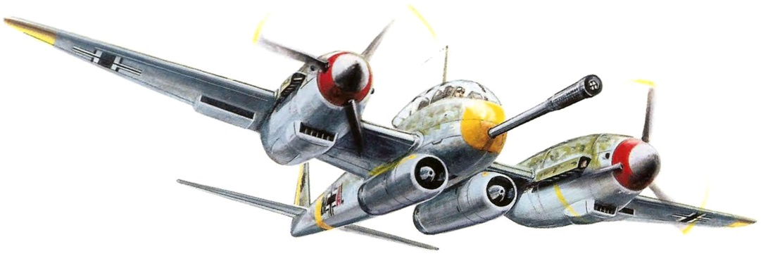 Messerschmitt "Me-410 Hornisse", Истребитель | Энциклопедия военной техники