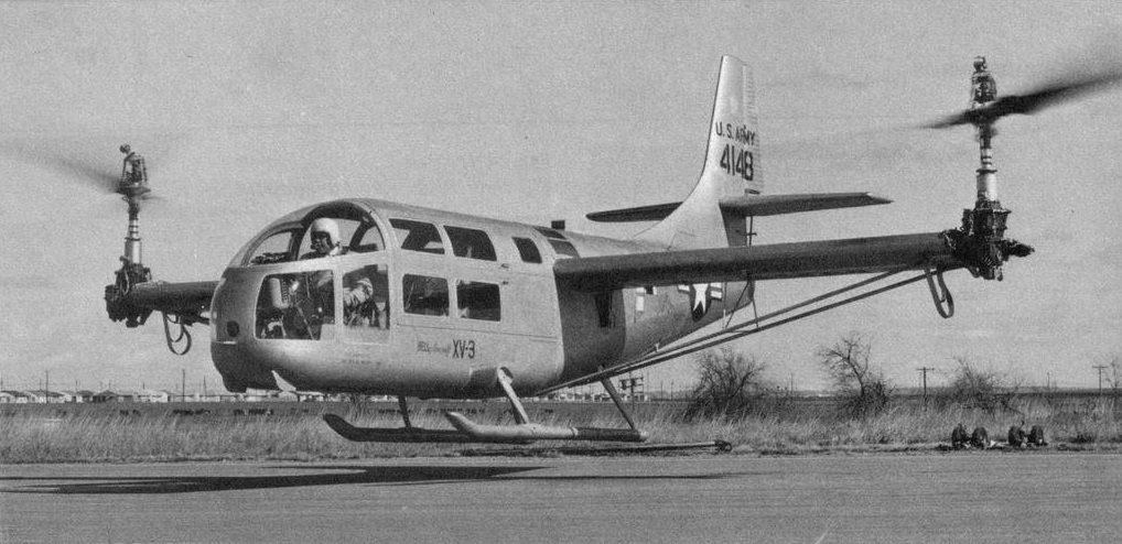Винтокрыл Bell "XV-3" | Энциклопедия военной техники