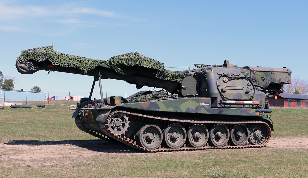 Самоходная артиллерийская установка "Bandkanon 1A" / VK-155 ...