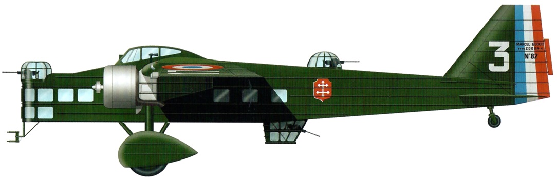 Bloch М.В.200, Бомбардировщик | Энциклопедия военной техники