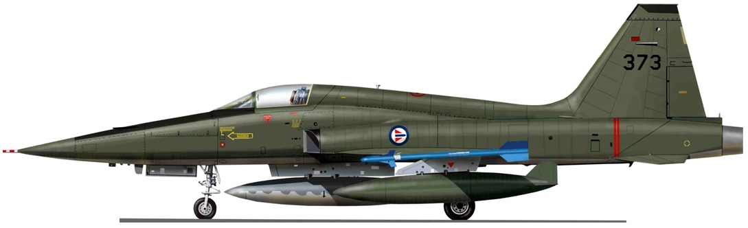 F-5 "Freedom Fighter / Tiger II", Истребитель фирмы Northrop ...