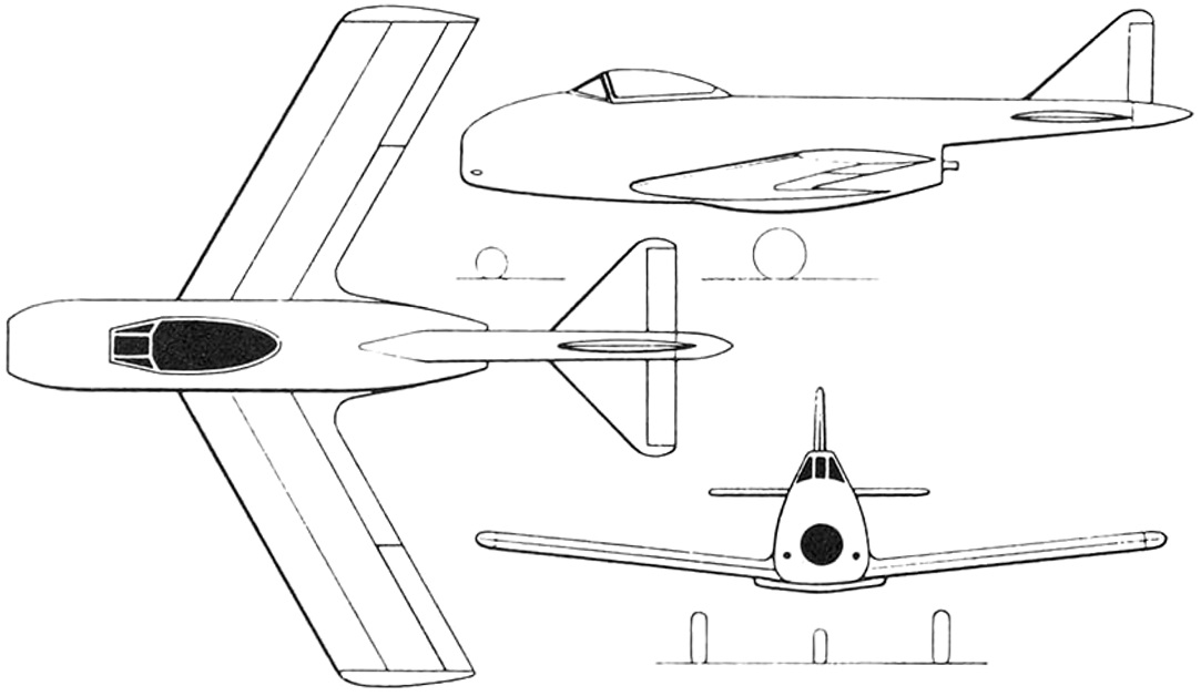 Blohm und Voss "P.211", Истребитель | Энциклопедия военной техники