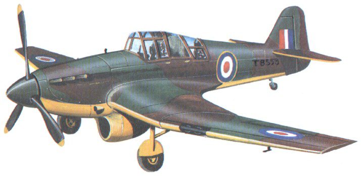 Miles M.9 "Master", Учебно-тренировочный самолет | Энциклопедия военной ...