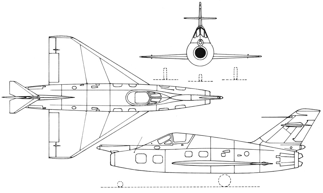 Nord 1402 / 1405 "Gerfaut", Истребитель | Энциклопедия военной техники