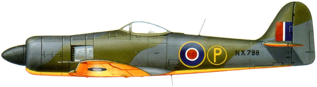 Hawker "Sea Fury", Истребитель | Энциклопедия военной техники