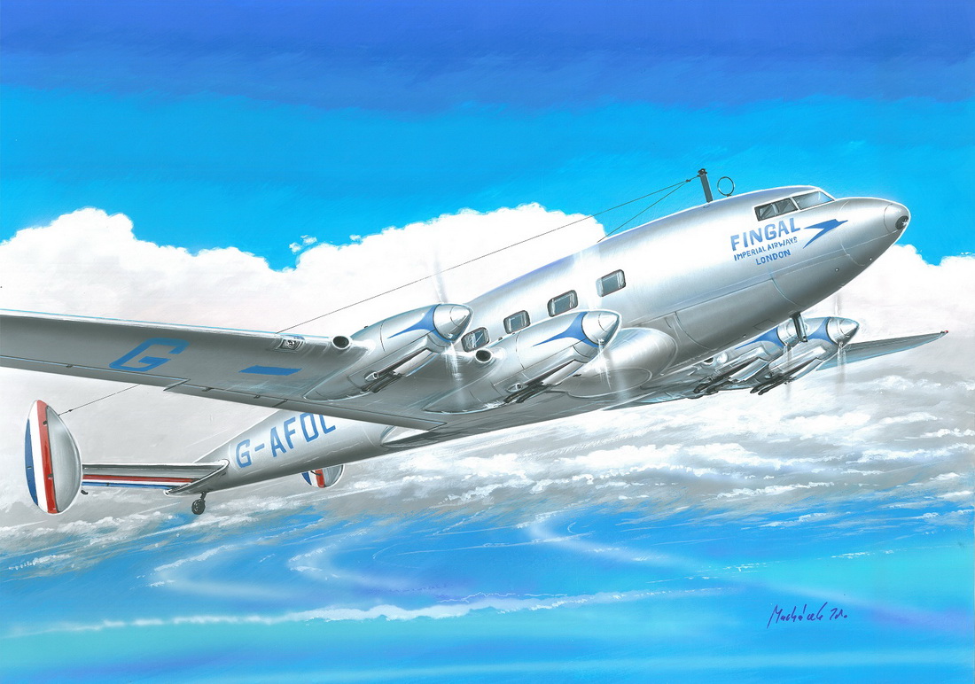 De Havilland D.H.91 "Albatross", Транспортный самолет | Энциклопедия ...